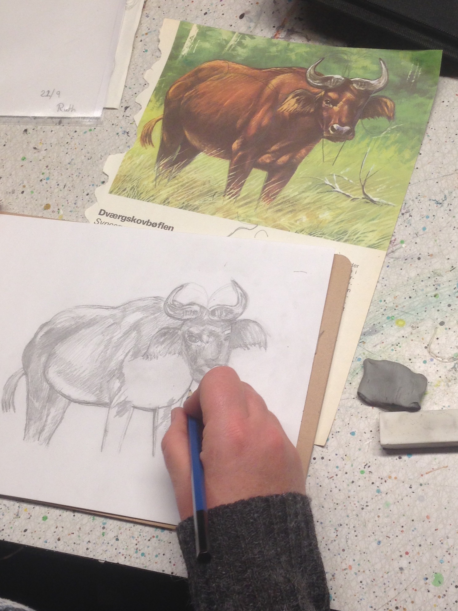 Dyr tegning - Simple-art