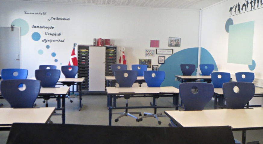 Udsmykningsprojekt af klasselokale - Simple-art